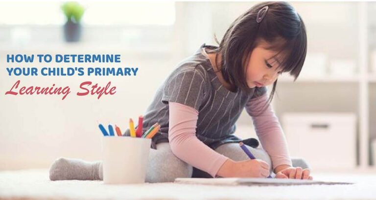 How to Determine Your Child's Primary Learning Style